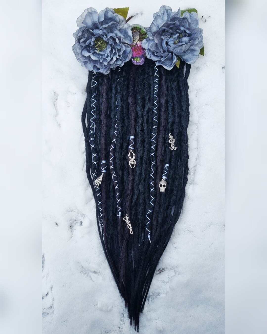 The Bones Synthetic Dreadlocks - Etsy