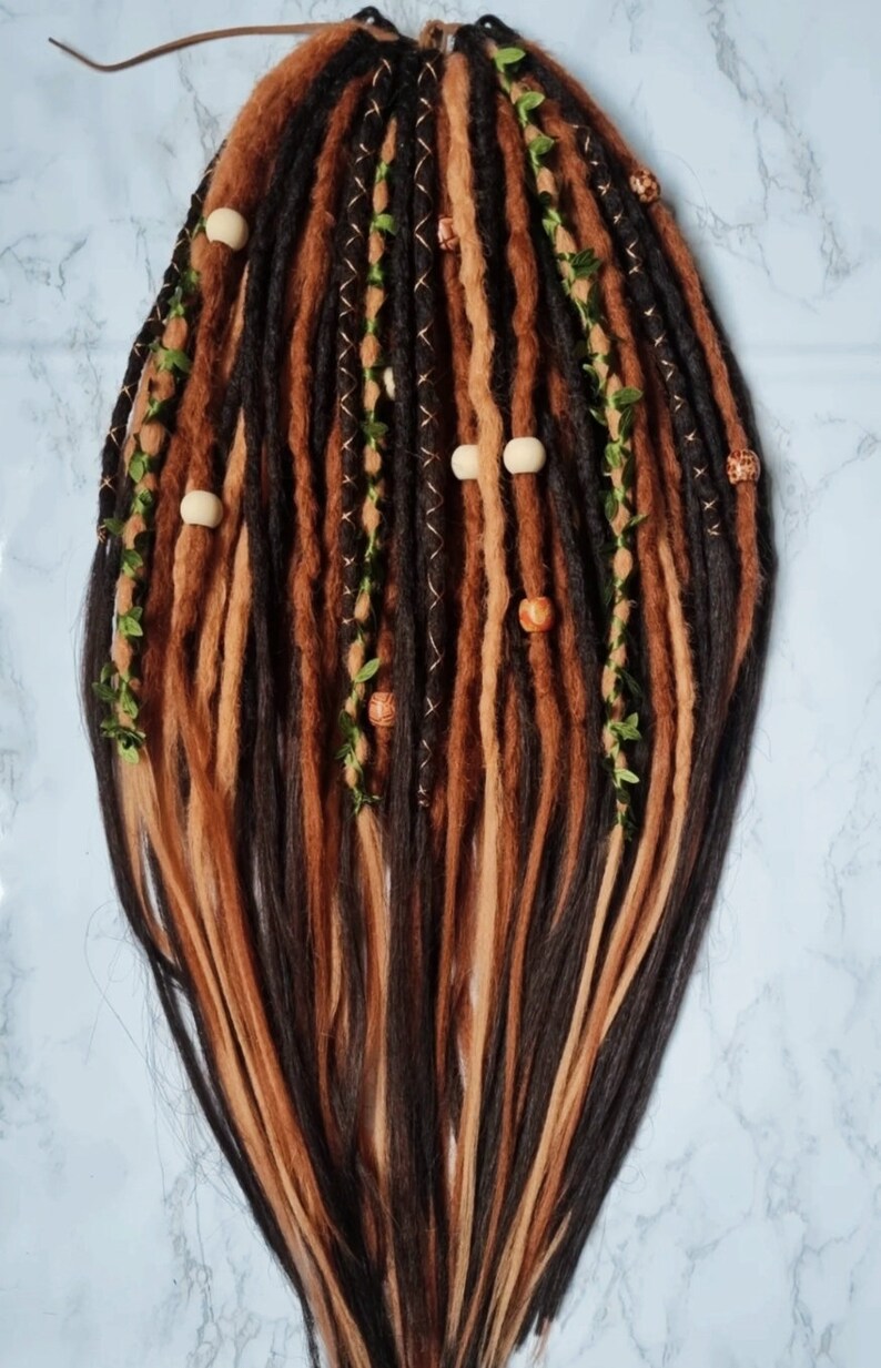 The Earth Synthetic Dreadlocks - Etsy