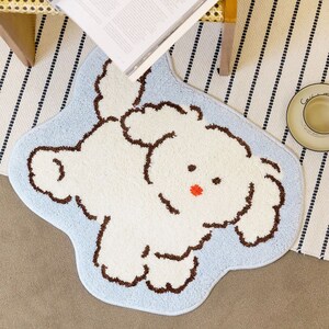 Adopt Me Cute Poodle Design Rugs House Warming Party/wedding Gift Ideas ...