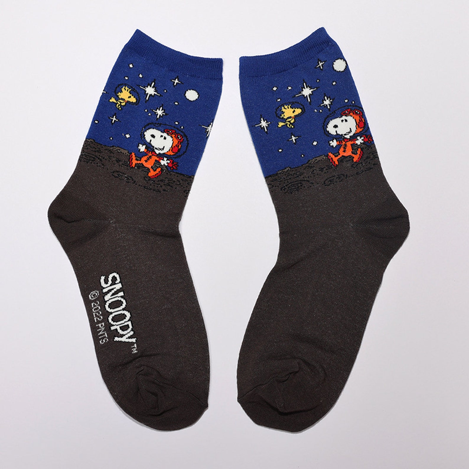 Snoopy&friends Peanuts Official Holiday Crew Socks Ultra - Etsy