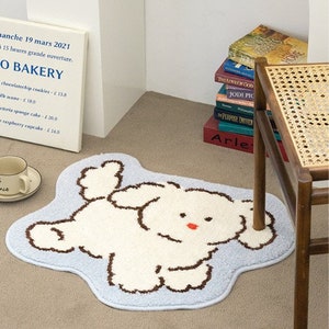Adopt Me Cute Poodle Design Rugs House Warming Party/wedding Gift Ideas ...