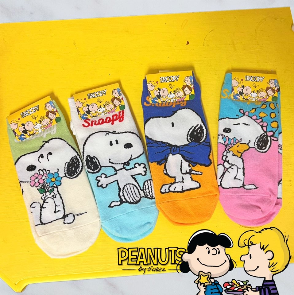 Peanuts Snoopy Ankle Socks/ Proposing Snoopy Theme Valentine Day Gift ...