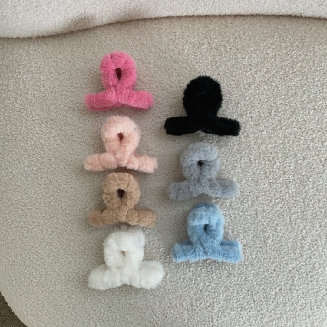 Handmade Eco Mink Fur Hair Claws Hair Pin/barrettes/ Clips-birthday ...