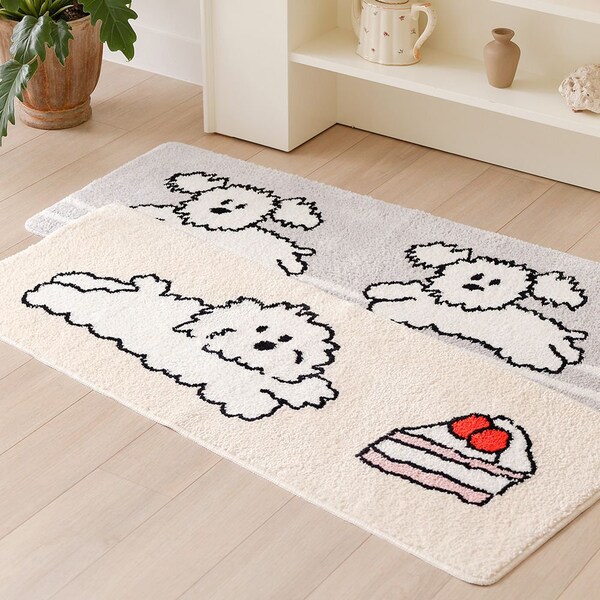 Poodle Rug - Etsy