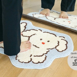 Adopt Me Cute Poodle Design Rugs House Warming Party/wedding Gift Ideas ...