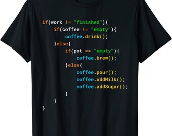 Programmer T Shirt - Etsy