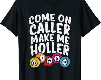 Bingo Caller Shirt - Etsy UK