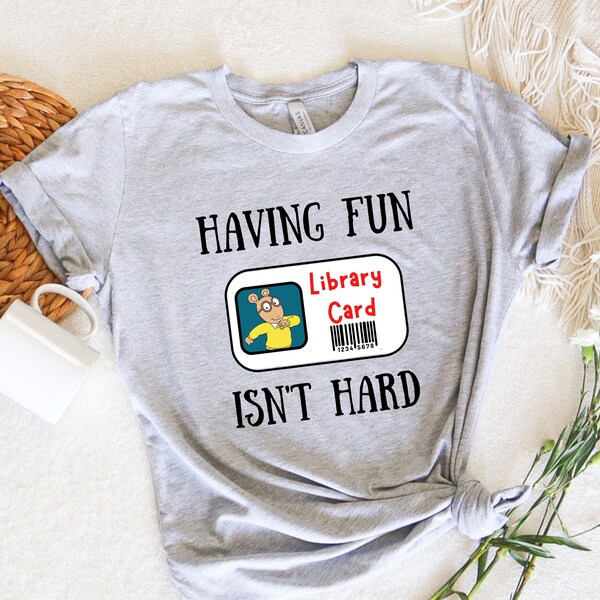 Arthur Library Shirt - Etsy