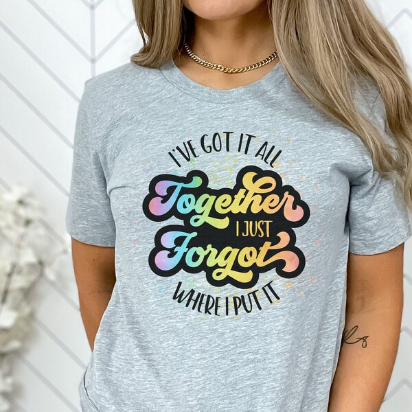 Forgetful Shirt - Etsy