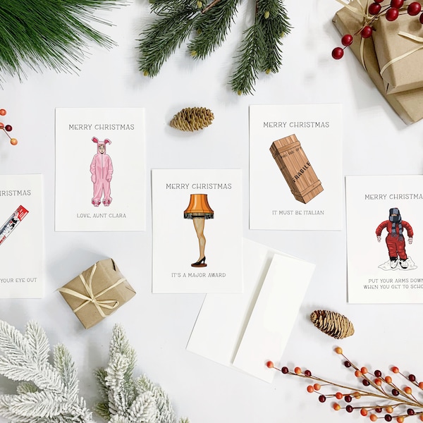 Christmas Story Card - Etsy