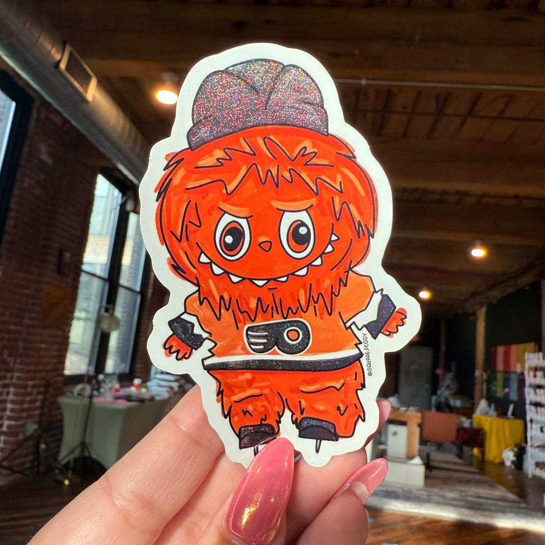 Gritty Broad Street 'bubu Glitter Sticker - Etsy