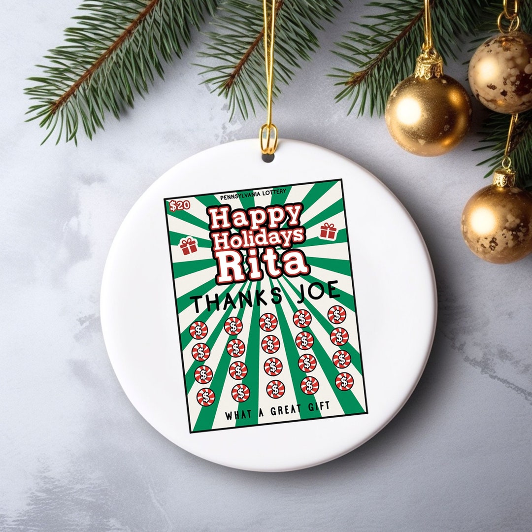 PA Lottery Philly Christmas Ornament Cheesesteak Santa Broad Street ...