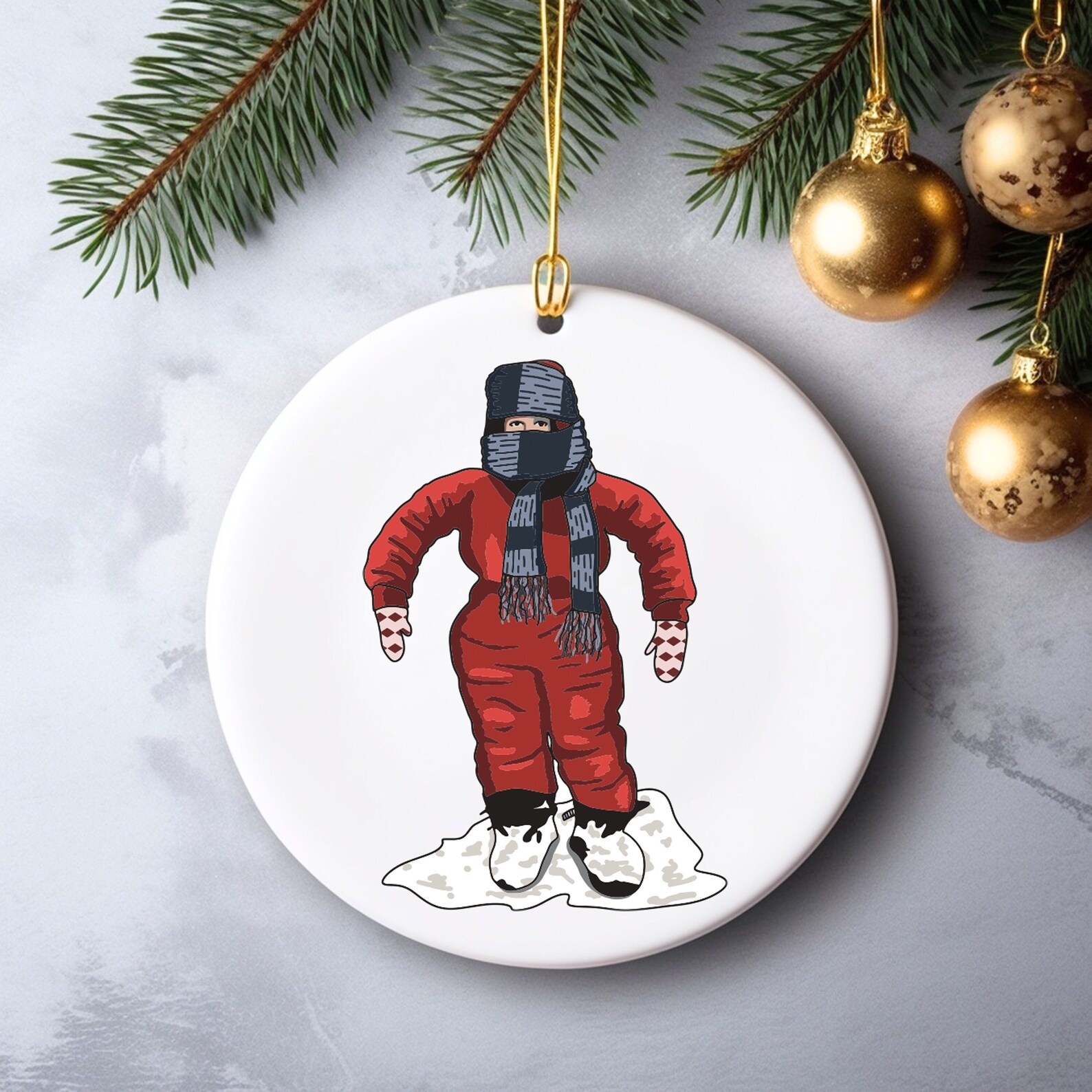Randy Can't Put My Arms Down // A Christmas Story Ornament Gift - Etsy