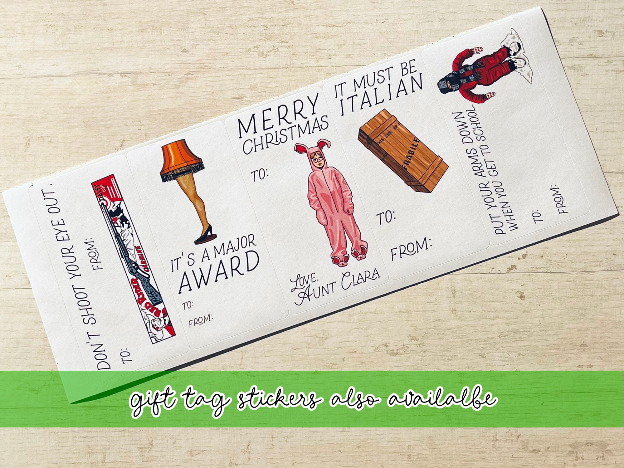 A Christmas Story Card / Greeting Cards Handmade / Funny - Etsy