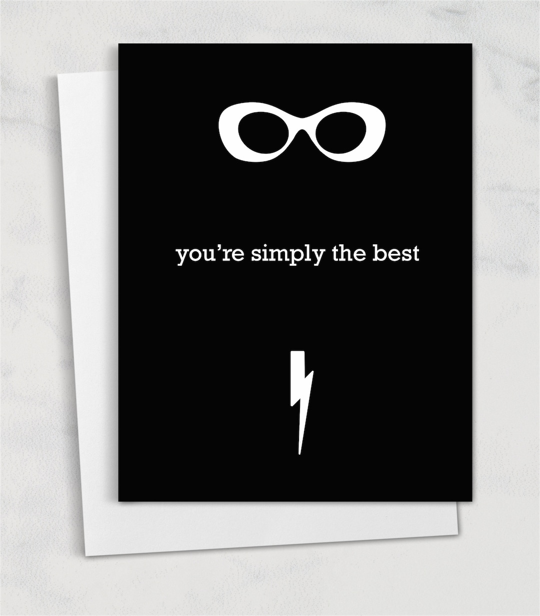 You're Simply the Best Schitt's Creek Greeting Card - Etsy