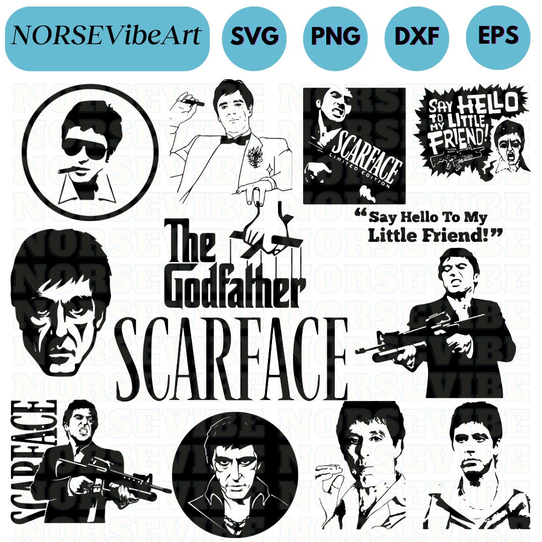 Scarface Stencil