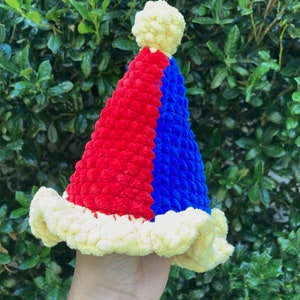 Clown Amigurumi Handmade Plush Handcrafted Clowncore/kidcore Plushy ...