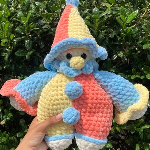 Clown Amigurumi Handmade Plush Handcrafted Clowncore/kidcore Plushy ...