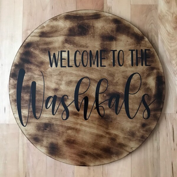 Wood Burned Sign - Etsy