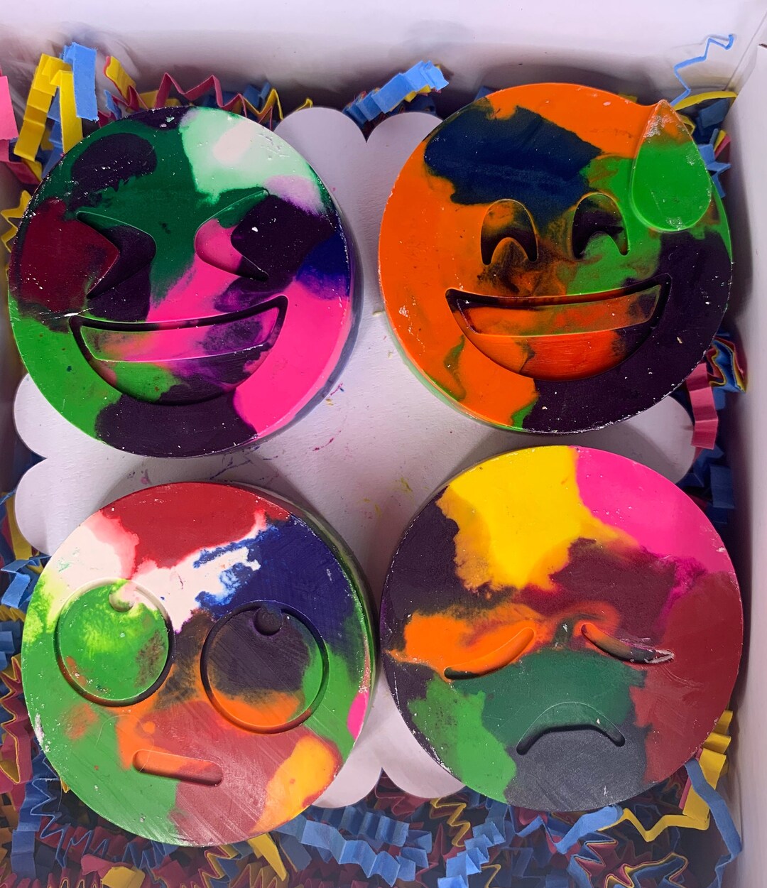 Emoji Crayons Set - Etsy