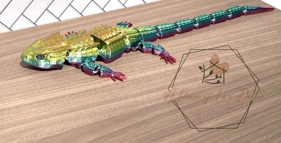 3D Print Lizard Fidget Toy Toy for Adults ADHD Fidget Toy Desk - Etsy