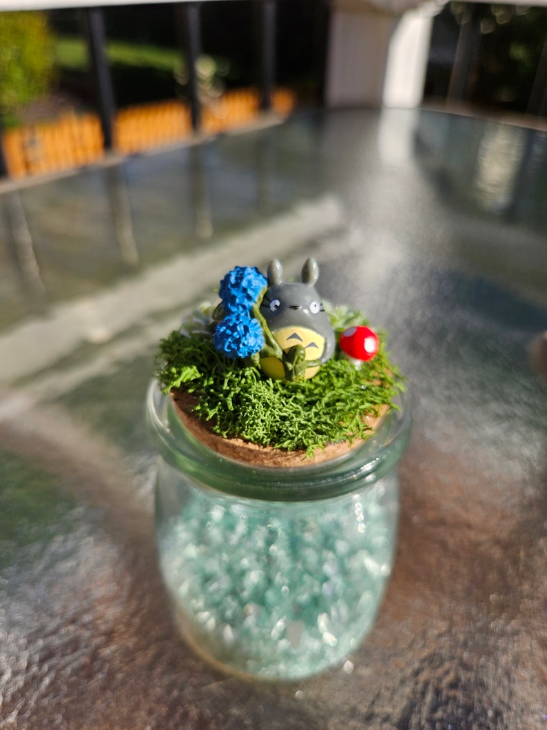 Totoro Terrarium - Etsy