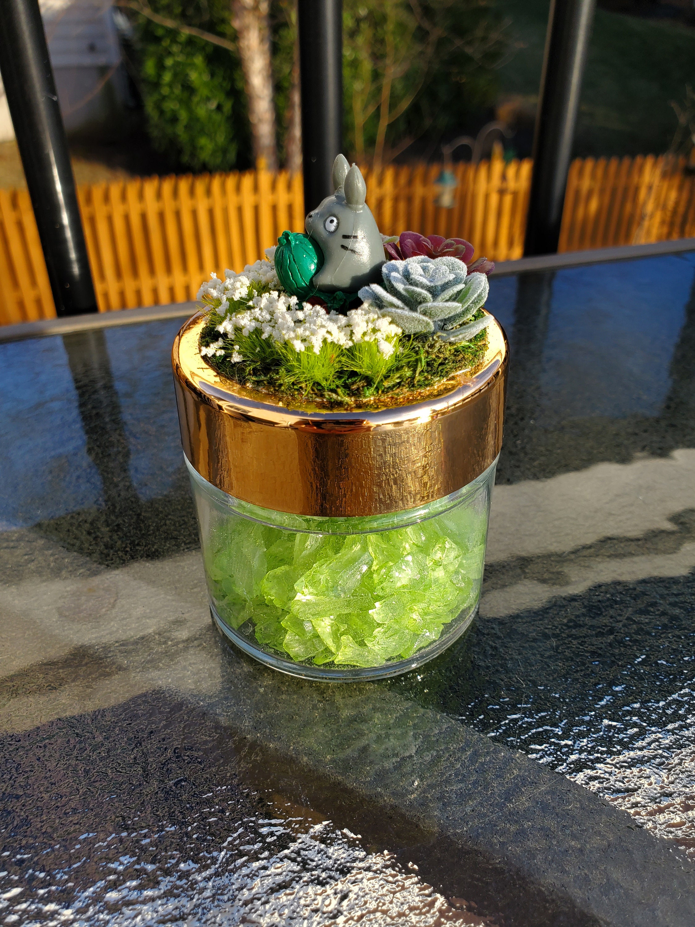 Totoro Terrarium - Etsy