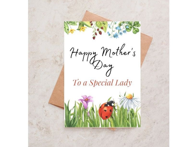 Printable Mother's Day Card, Mother's Day Card for Grandma, Miraculous ...
