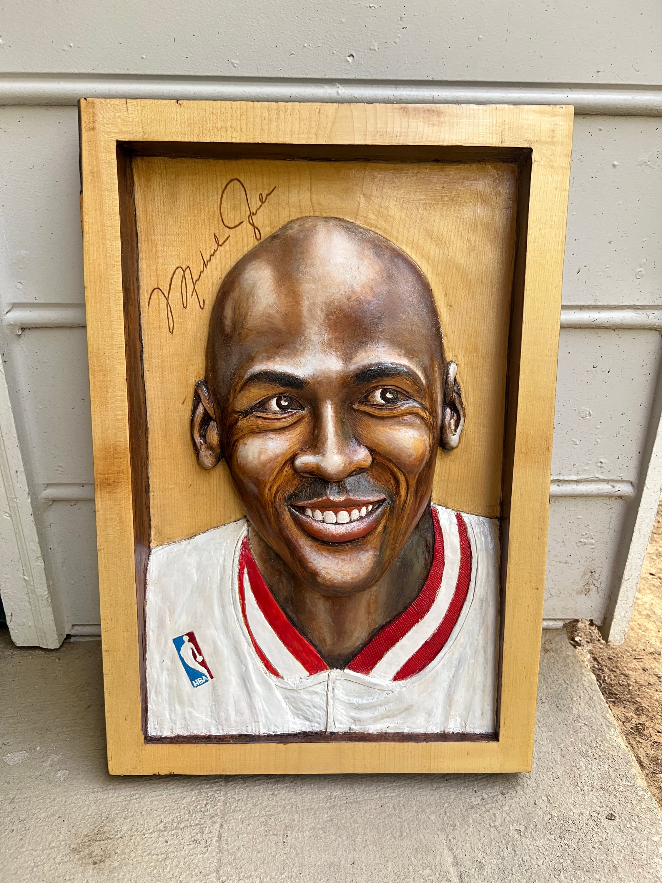 Michael Jordan Portrait Painting