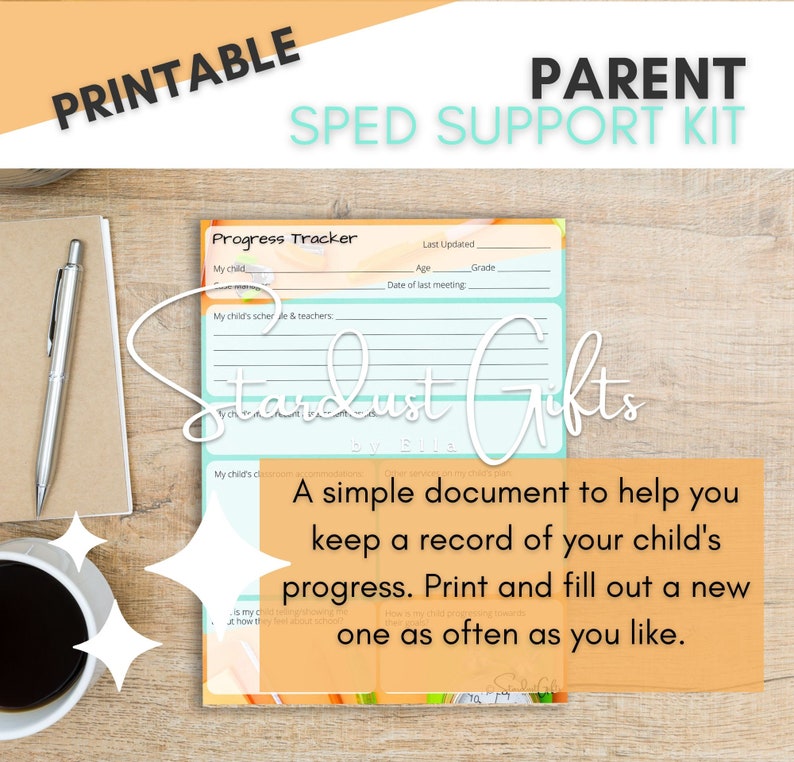 PRINTABLE Parent Special Education Support Kit Back to - Etsy