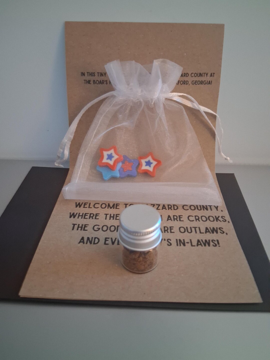 Dukes of Hazzard Filming Location Dirt Covington, GA Souvenir Vial - Etsy