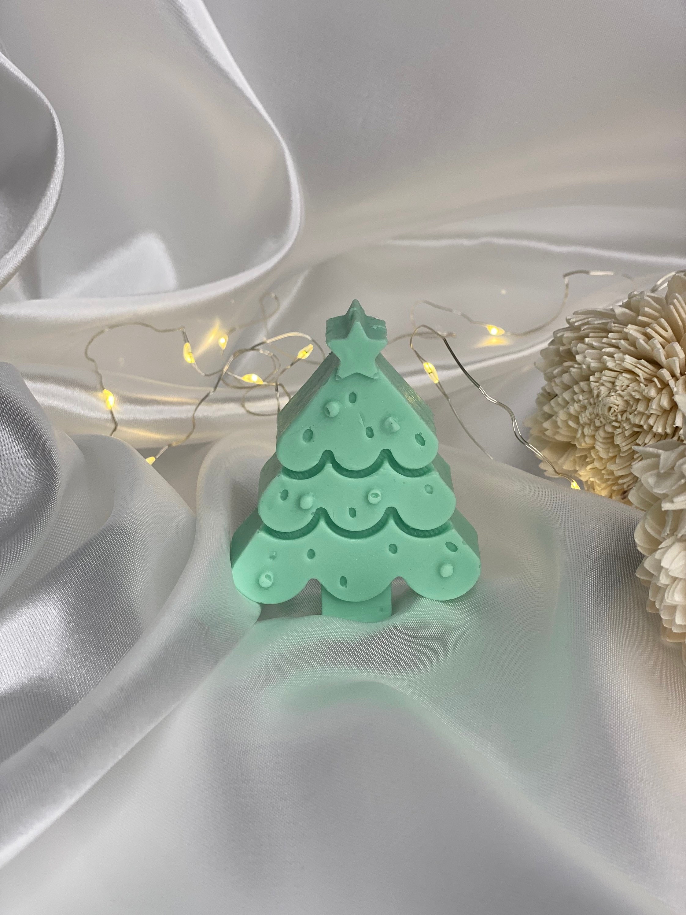 1 PCS Christmas Tree Soap, Unique Christmas Gift, New Year Eve Tree ...