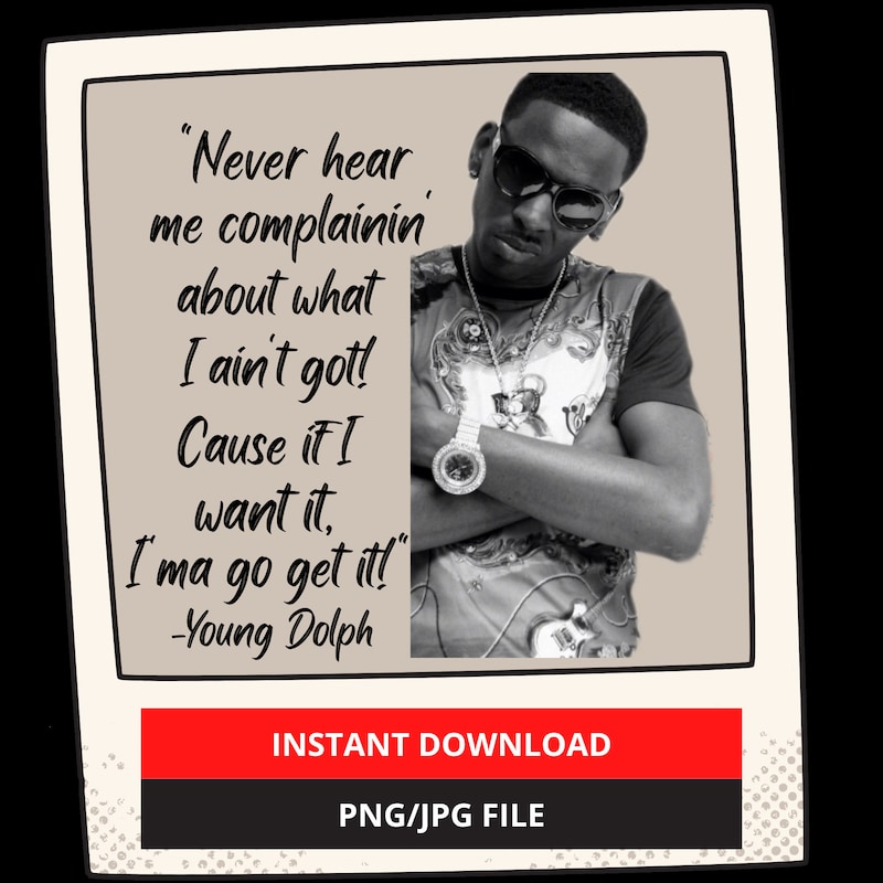 Young Dolph Svg - Etsy