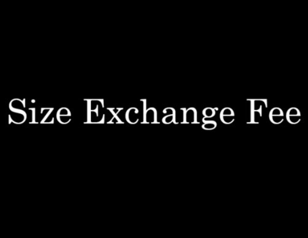 Ring Size Exchange Fee - Etsy