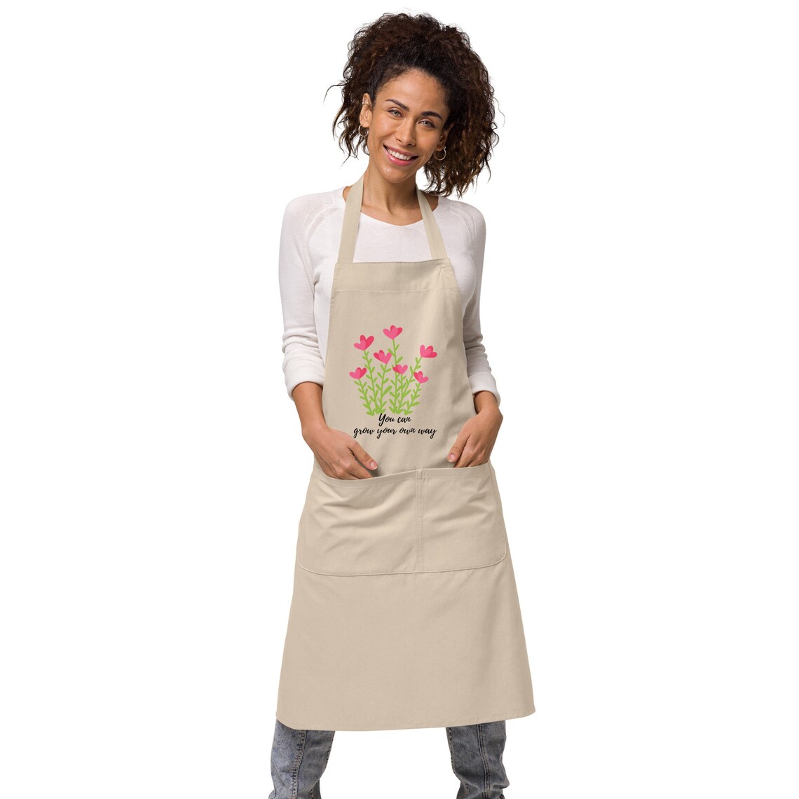 Botanical Bliss Apron, Plant Lover Kitchen Wear You Can Grow Your Own ...