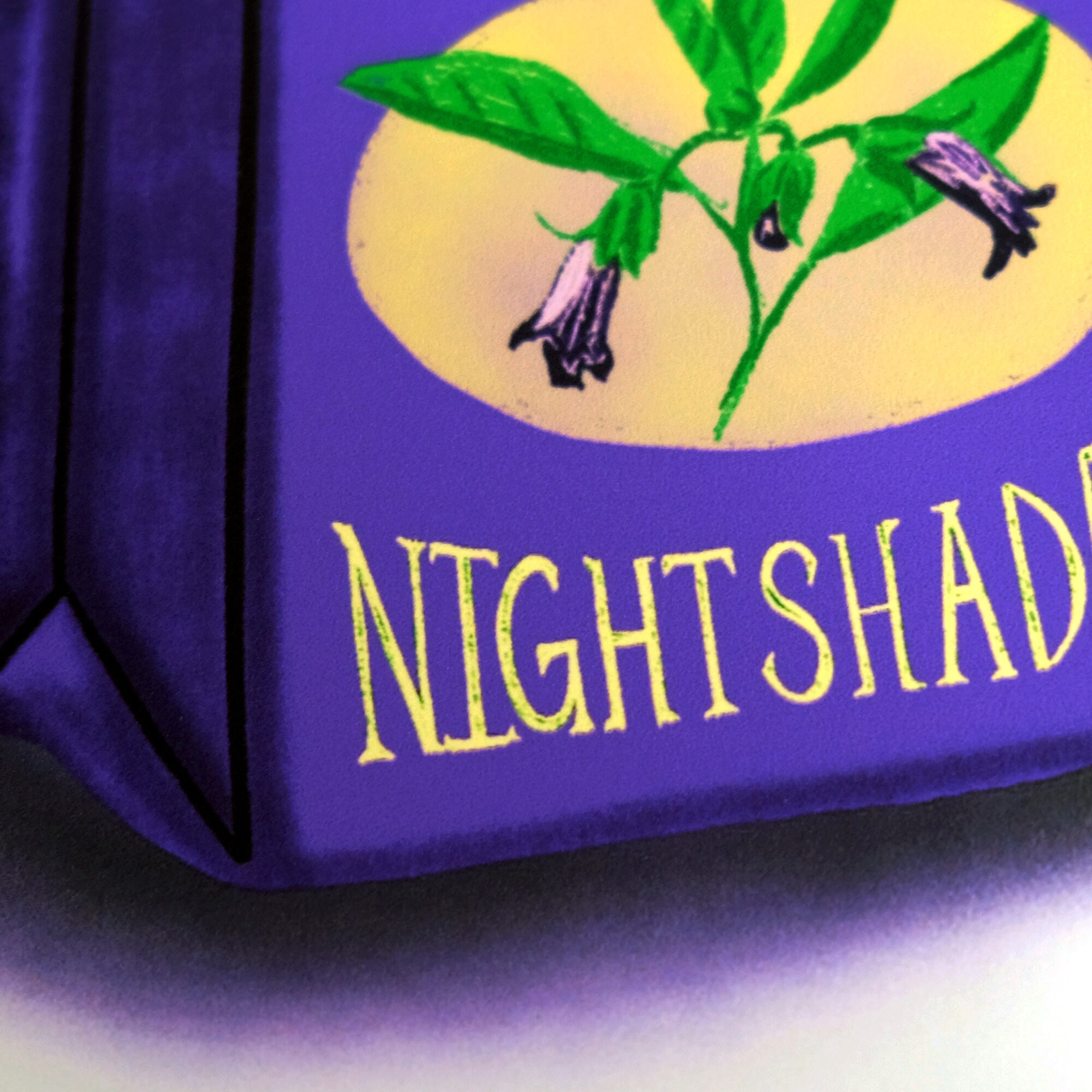 Enchanting Deadly Nightshade Art Print - Bewitching Poison Juicebox ...