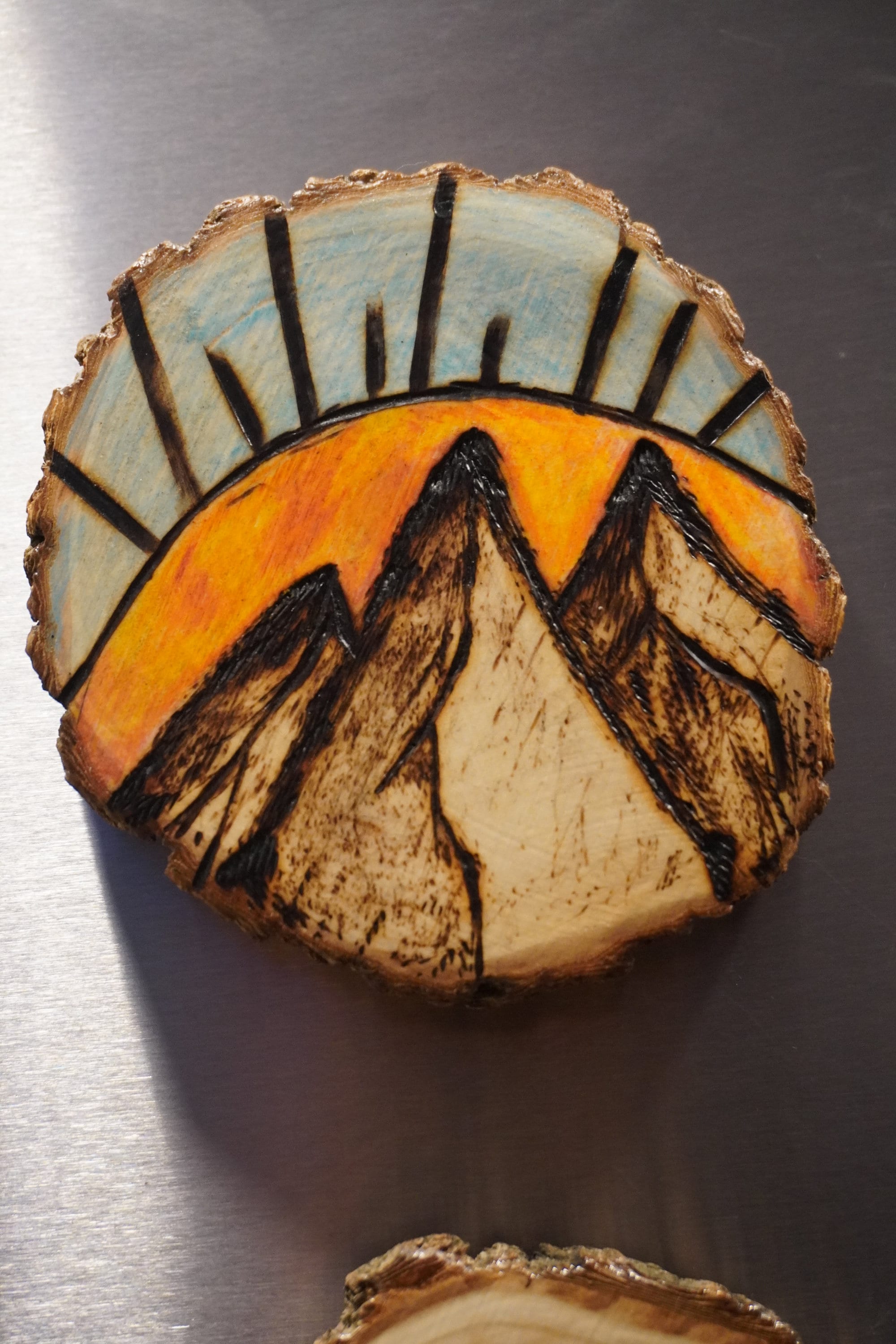 Custom Woodburned Magnets - Etsy