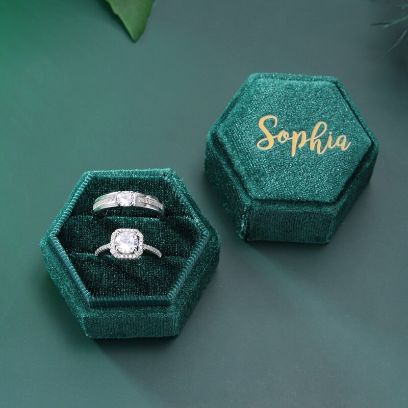 Velvet Ring Box - Etsy