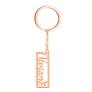 Personalized Name Keychain With Heart|custom Letter Key Chain|your Name ...