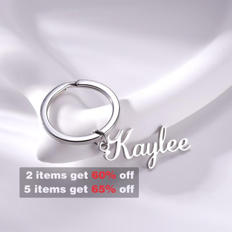 Key Rings With Kids Names - Etsy