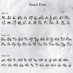 Heart Fonts Customized Keyring|personalized Name Key Chain|kids Name ...