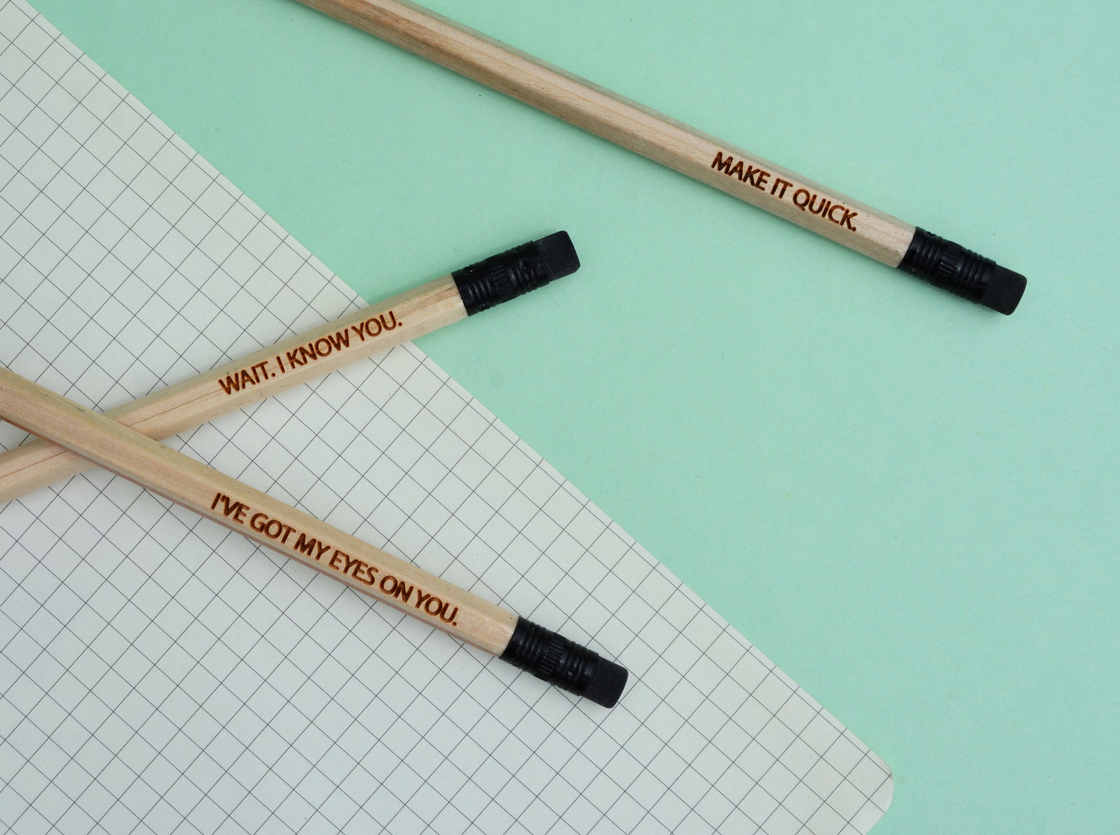 Skyrim NPC Quote Pencil - Elder Scrolls Pencil - Gaming Pencils - Etsy