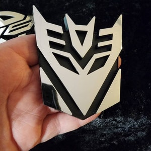 Autobot or Decepticon Plastic Car Emblem - Etsy