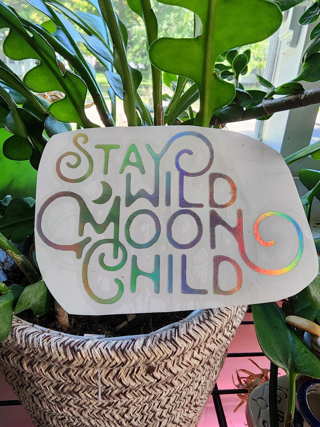 Stay Wild Moon Child Vinyl Decal Sticker - Etsy