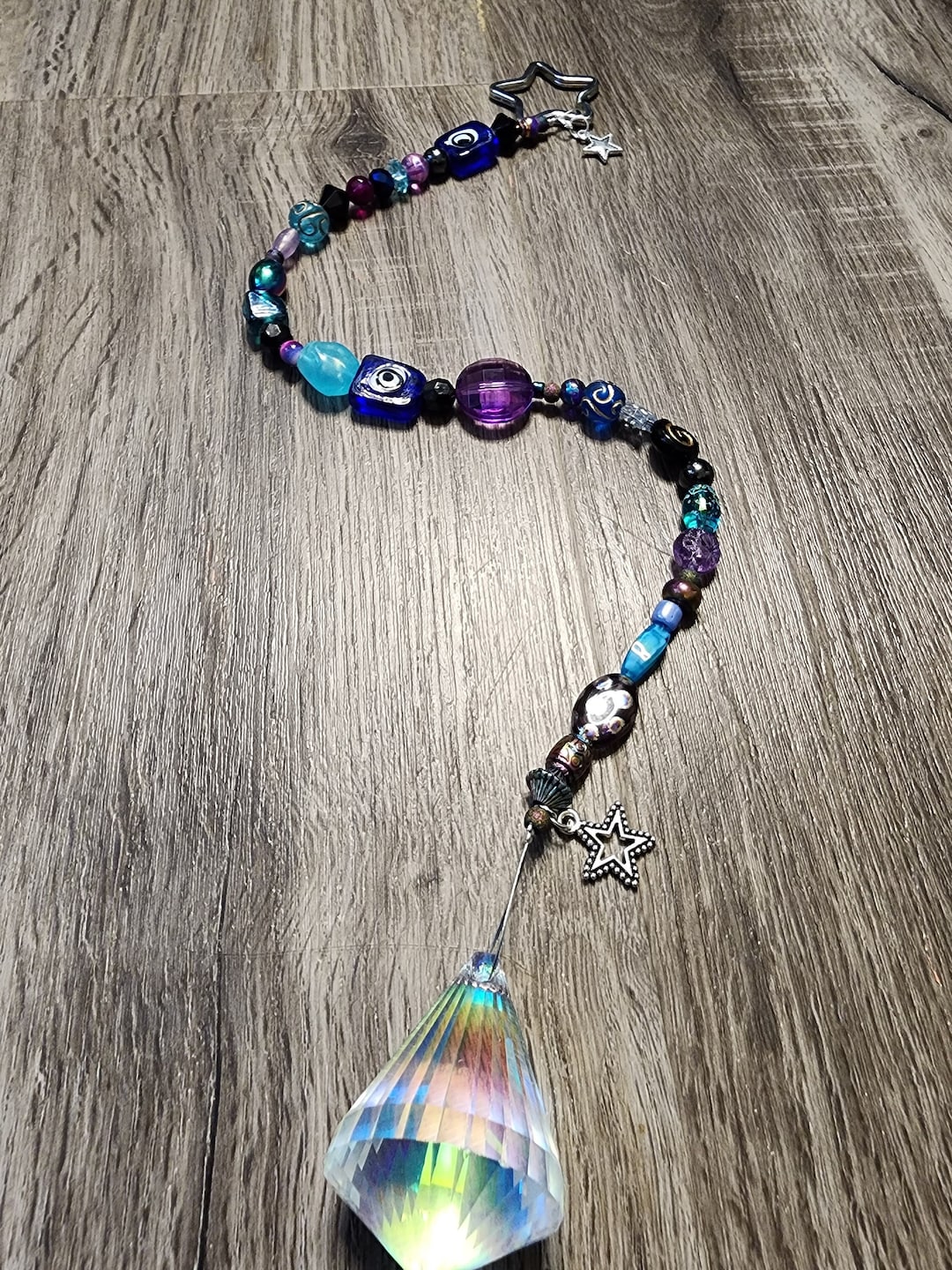 Space Crystal Suncatcher - Etsy