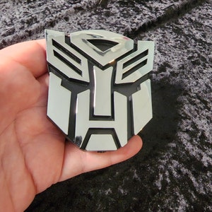 Autobot or Decepticon Plastic Car Emblem - Etsy