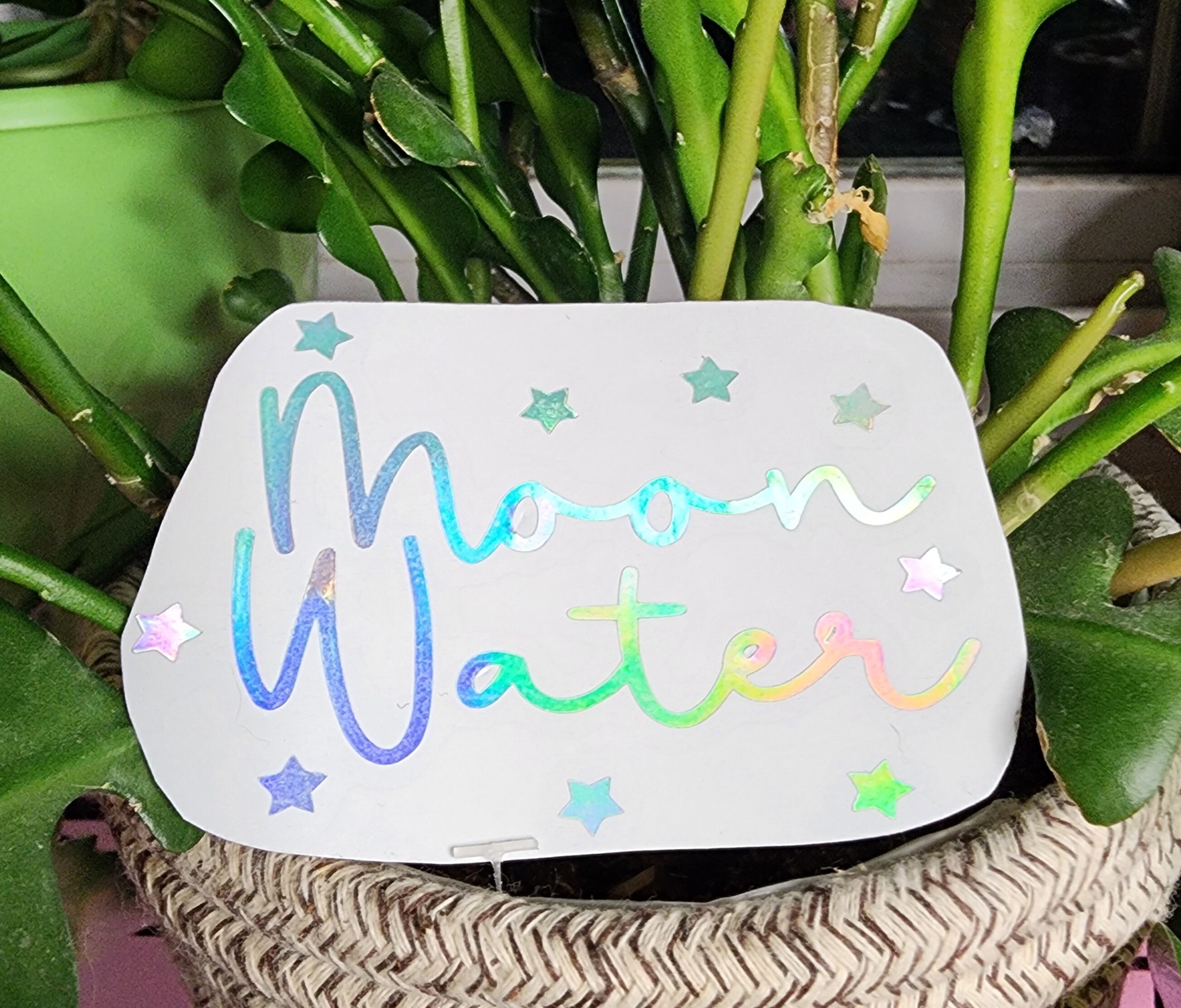 Moon Water Vinyl Decal - Etsy