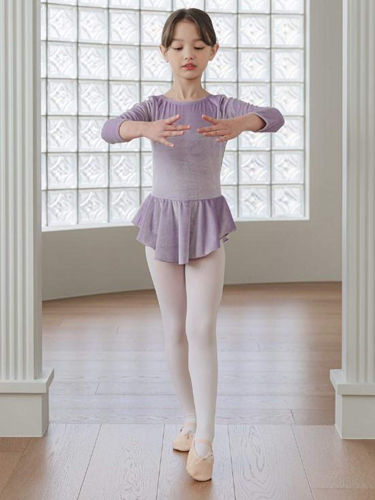 Velvet Tunic Ballet Dress With Snap Button on the Bottom - Etsy