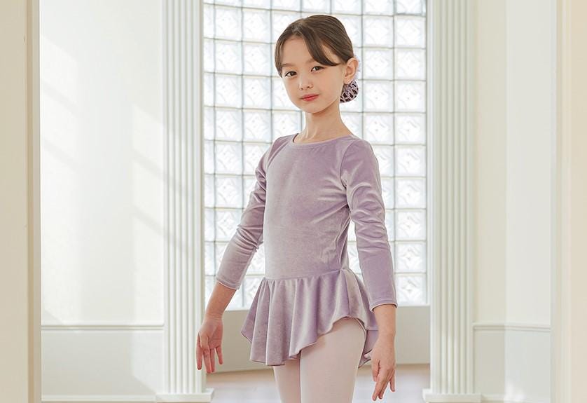 Velvet Tunic Ballet Dress With Snap Button on the Bottom - Etsy