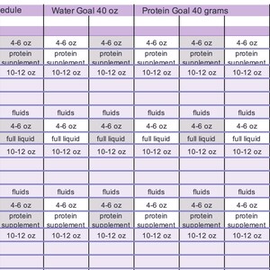 Bariatric Post-op Tracker, Color: Purple - Etsy